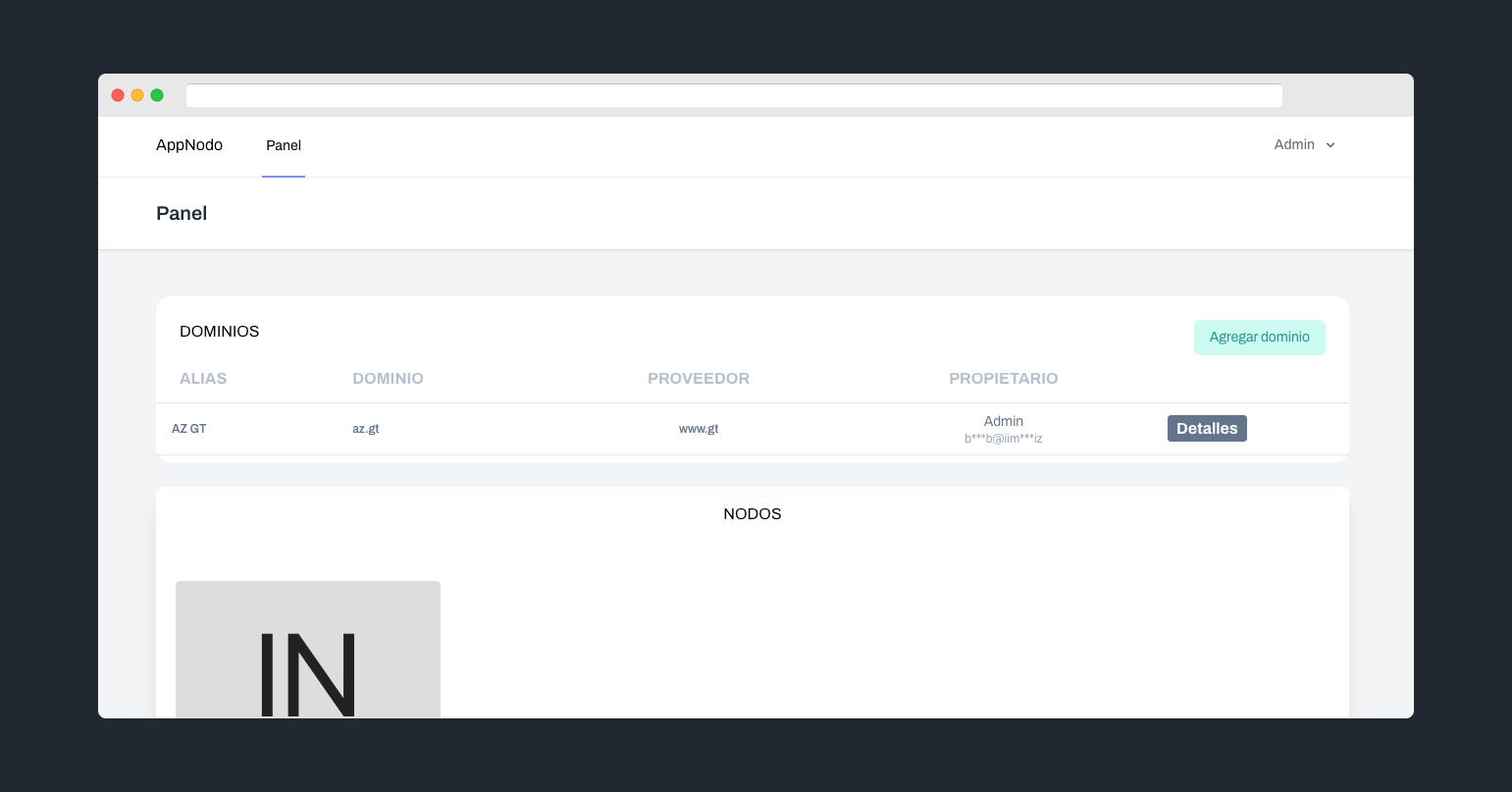 Guia para tener servicio DNS para tus dominios .gt - DNS para dominios .gt